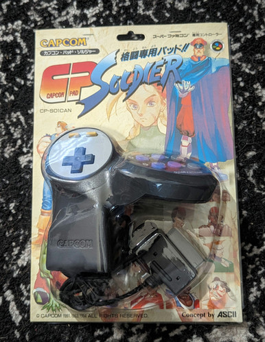 Capcom Pad Soldier Controller SNES | Magic Trashcan Games