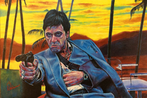 Bill Newman - New Celebrity Portrait Paintings