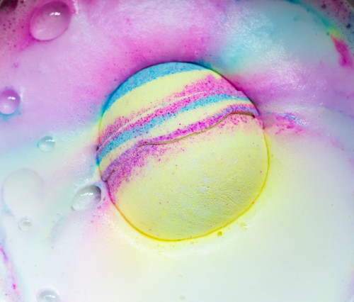 Unicorn Kisses XXL Bath Bomb | Blue Oasis