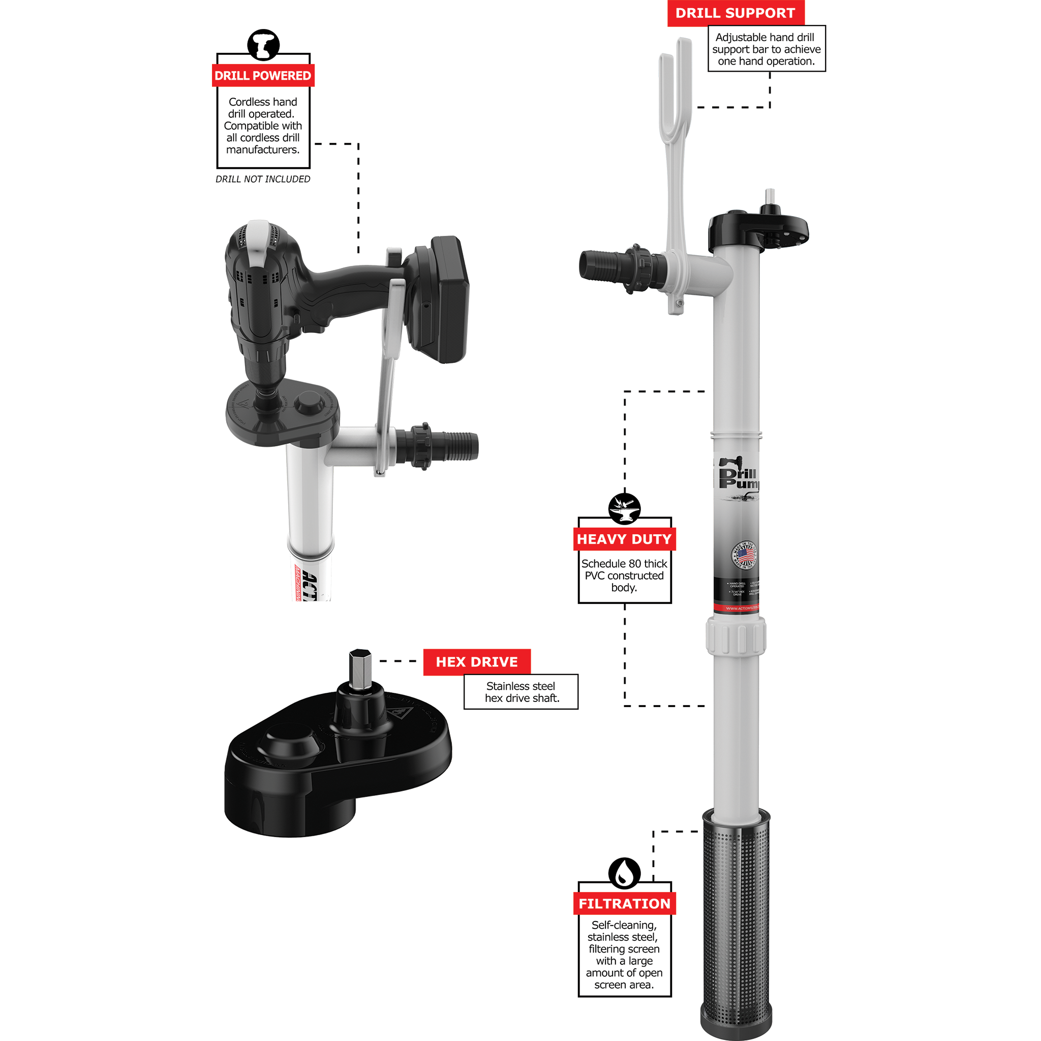 DRILL PUMP | Action Filters