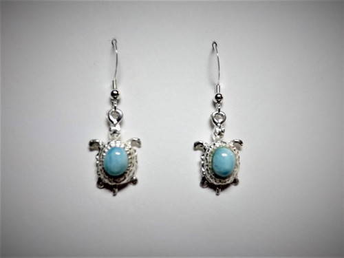 Earrings 'Turtle' | Larimar USA