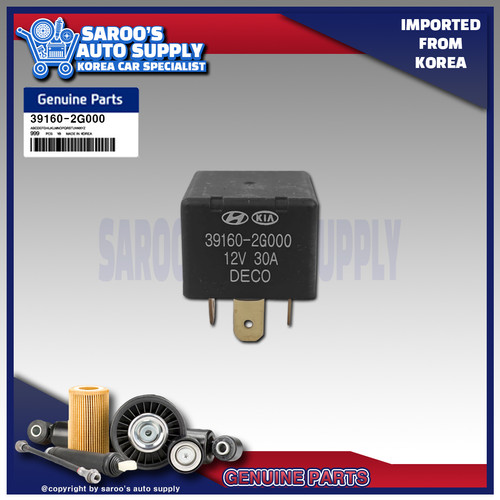 Relay For Hyundai , Kia Brand Car/39160-2G000 | Saroo's Auto Supply