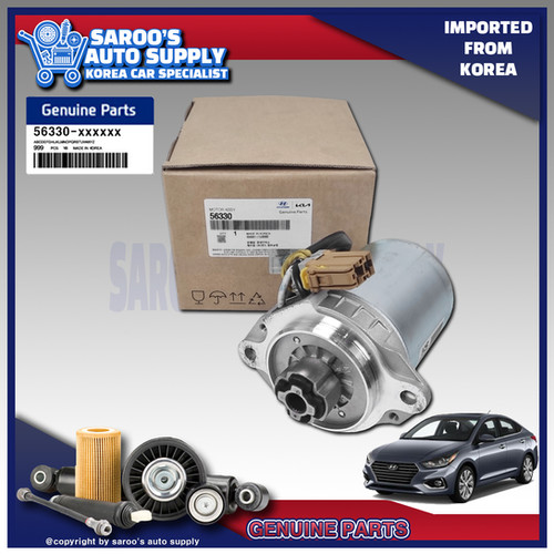 EPS Motor/Power Steering Assist Motor/Accent (19-24)/Genuine | Saroo's ...