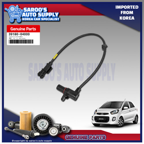 Crankshaft Position Sensor For Kia Picanto , 2011-2017 , 39180-04000 ...