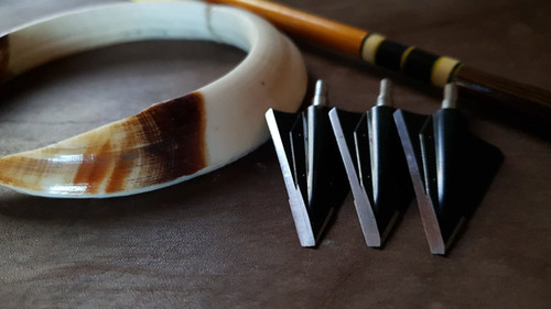 OLD SCHOOL SINGLE BEVEL 175 GRAIN | Kayuga Broadheads