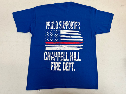 Classic Supporter T-Shirt - Blue | Chappell Hill VFD