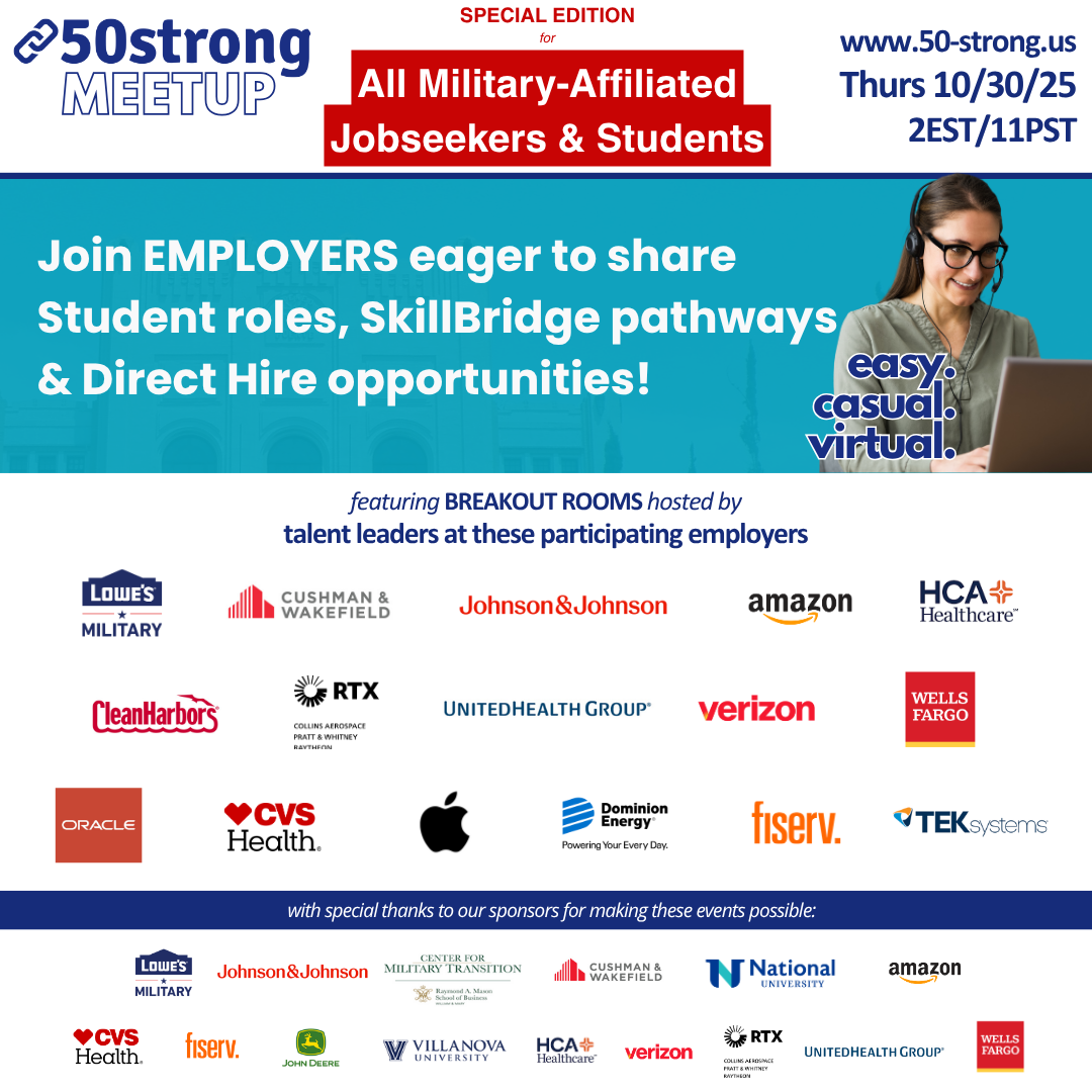 50strong MeetUp: Student Edition | 50strong