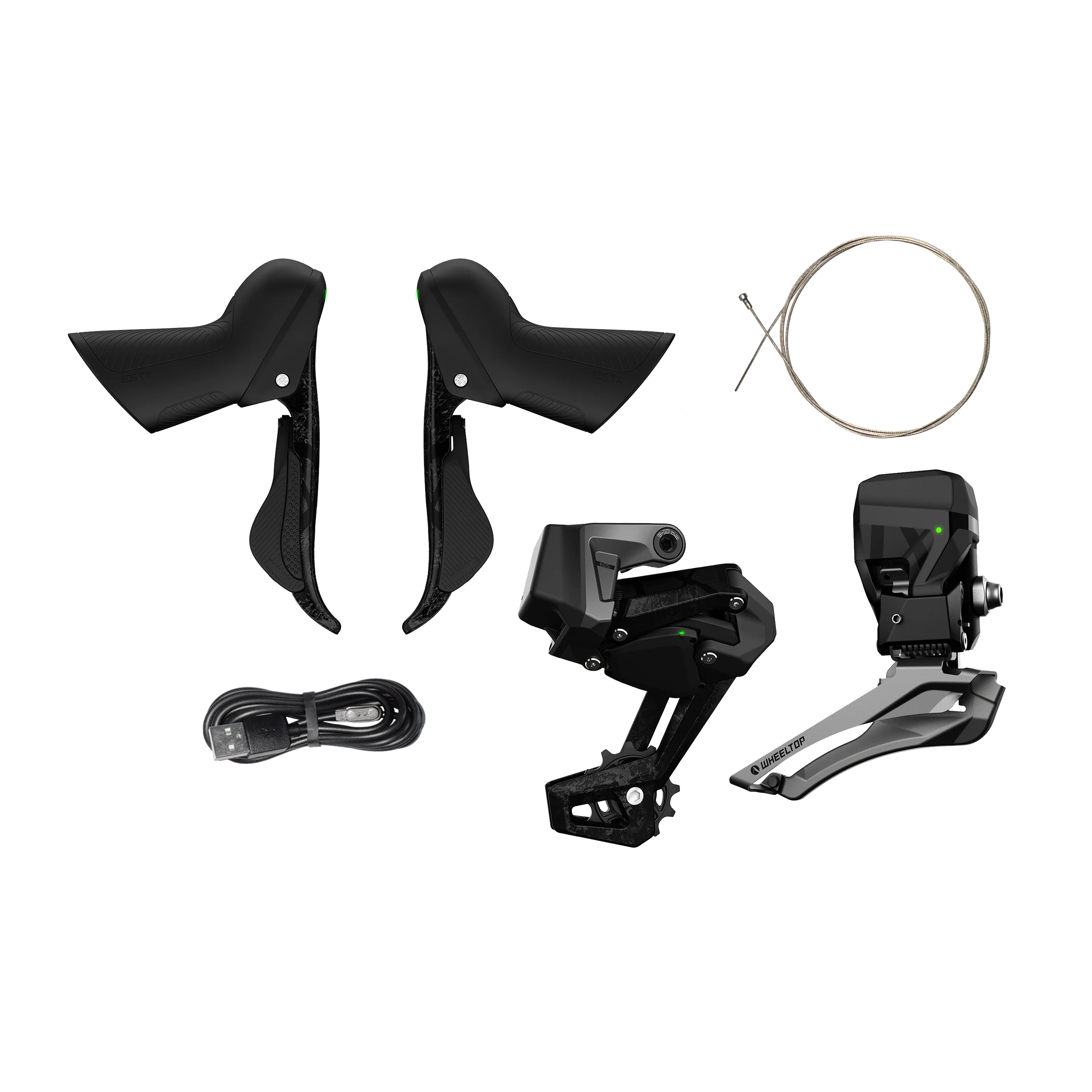 WHEELTOP EDS-TX Wireless Carbon Electronic Shifter/Derailleur (Road ...