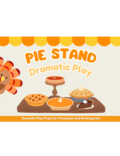 Pie Stand Dramatic Play | Playful Path Learning