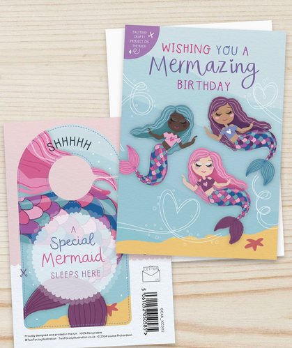 Mermazing Birthday Card | Fox Lane Books
