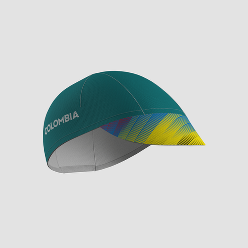 Cap Colombia Classic Aqua | Gorila Cycling
