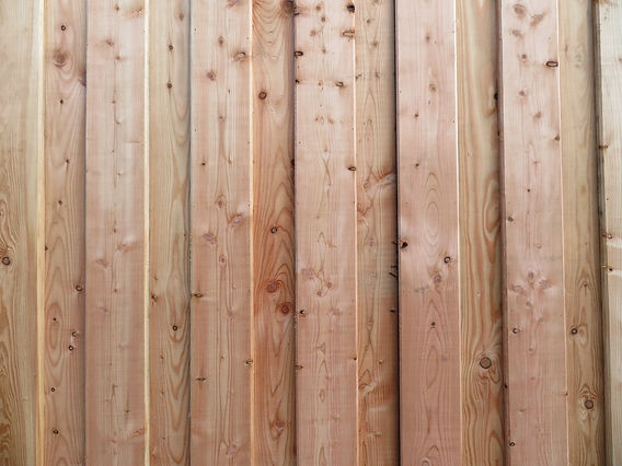 wooden plank cladding