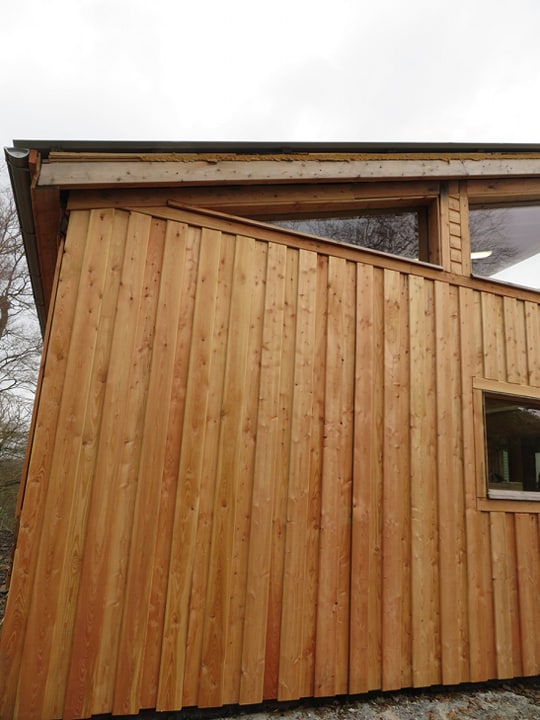 Larch Cladding suppliers Dunfermline, Scotland