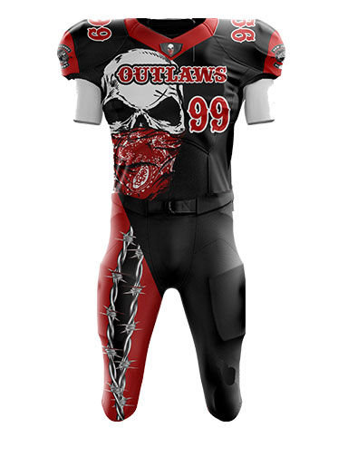 The Outlaw Football Uniform