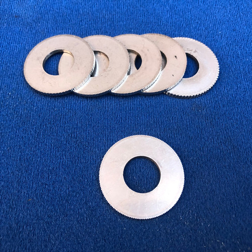 Lightweight Triumph Girder Fork Spindle Knurled Washer | Kingpin Components