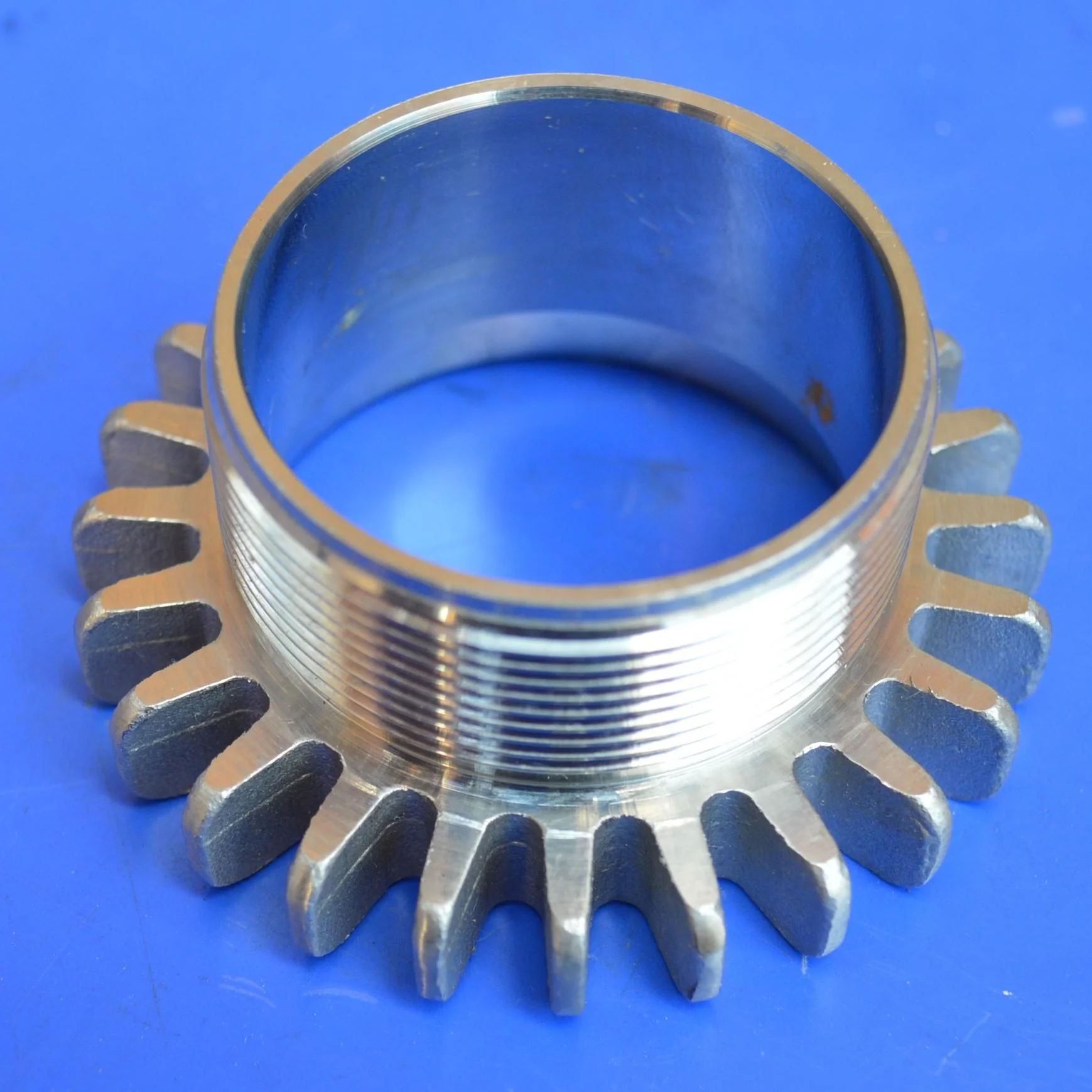 Norton Manx Exhaust Rose Nut | Kingpin Components