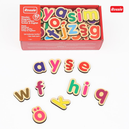 Wooden Magnetic Numbers | Rossie