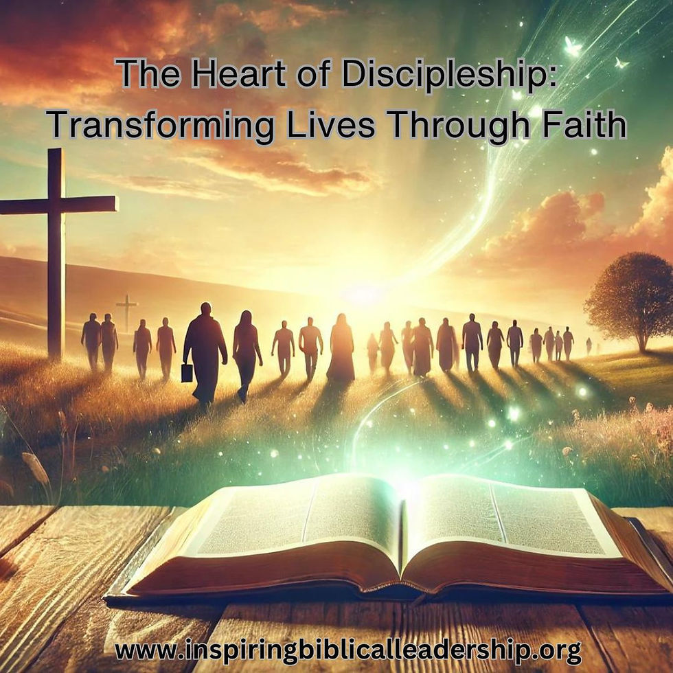 What is a Biblical Disciple? An Exploration in Transformative Faith