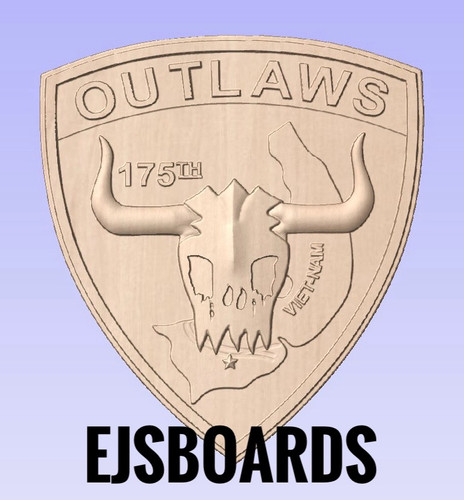 3d stl file 175th Outlaws | Ej's Files