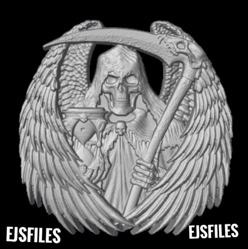 3d stl file Death Angel | Ej's Files