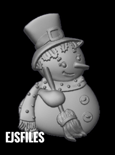 3d stl file SnowWoman | Ej's Files