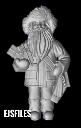 3d stl file Santa Mailman | Ej's Files