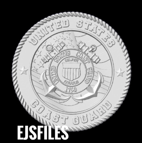 3D STL FILE US Coast Guard | Ej's Files