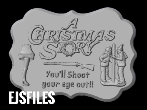 3d stl file A Christmas Story | Ej's Files