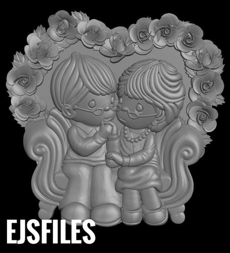 3d stl file Old Love | Ej's Files
