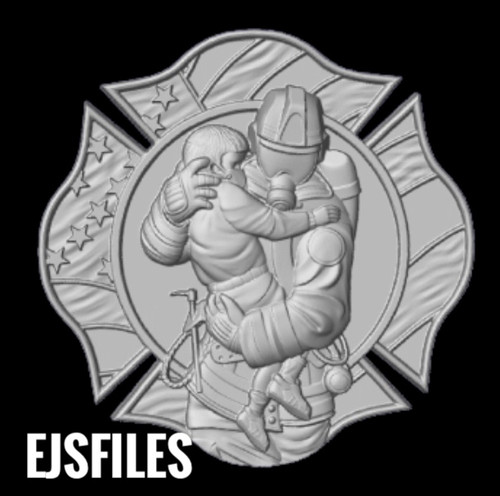 3d stl file Fireman | Ej's Files