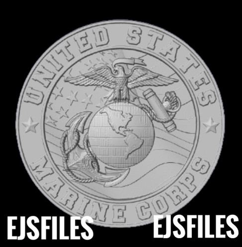 3d stl file USMC | Ej's Files