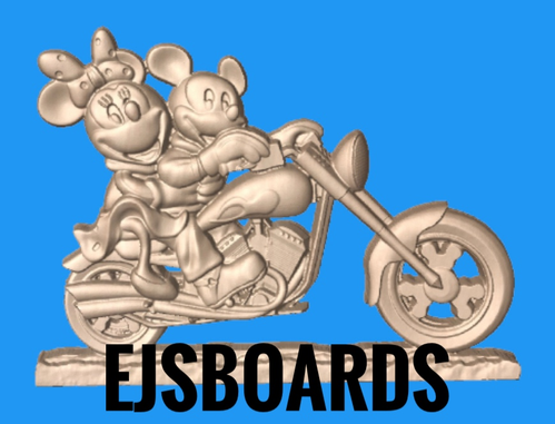 3D stl file Mikand Min on bike | Ej's Files