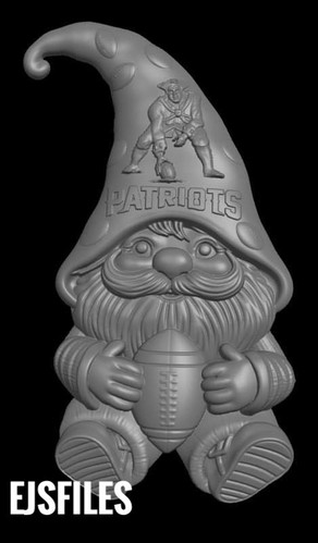 3d stl file Pats Gnome | Ej's Files