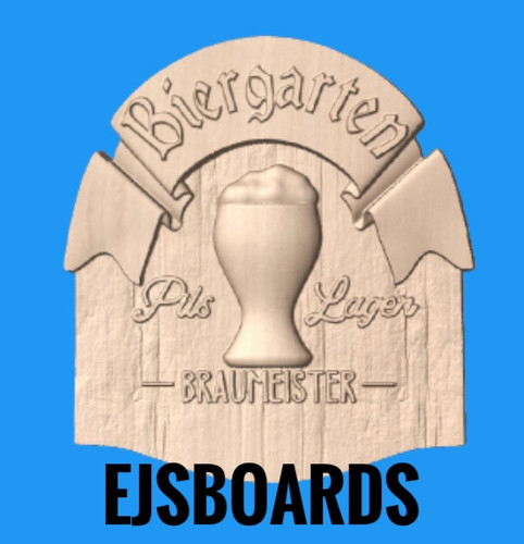 3d stl file Beer sign | Ej's Files