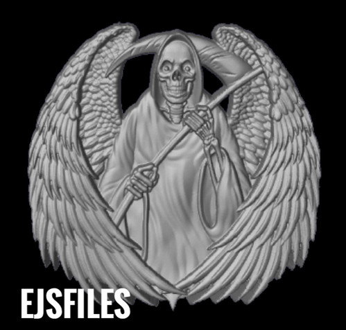 3d stl file Angel of Death | Ej's Files
