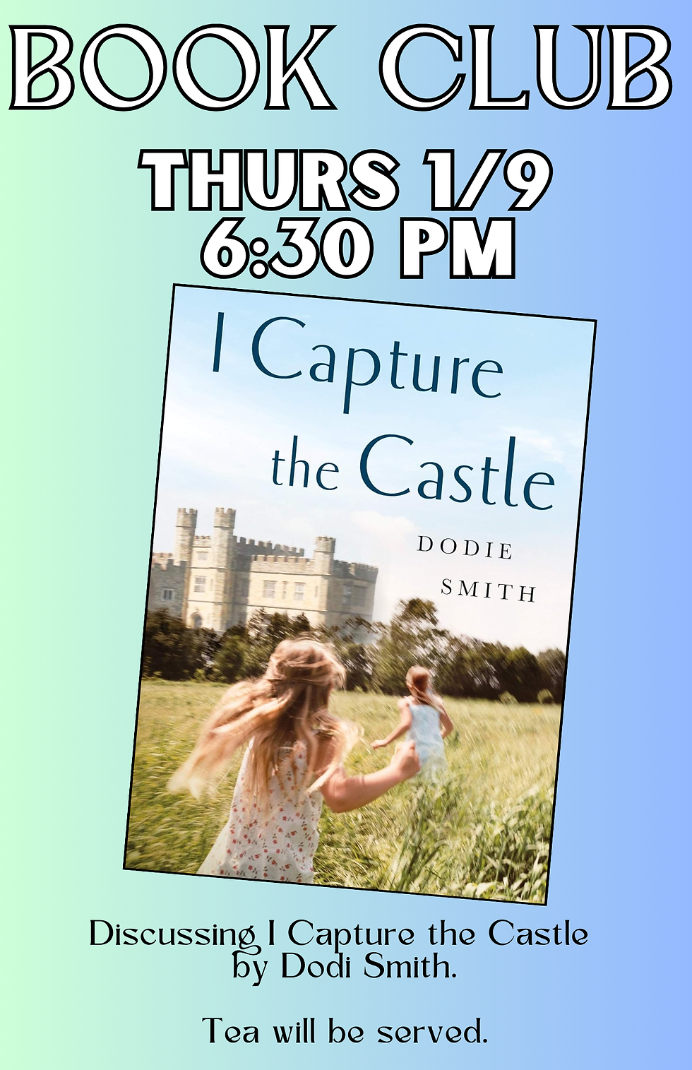 Book Club: I Capture the Castle | Krum Public Library