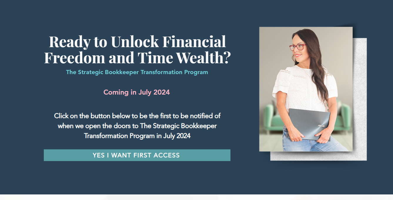 Program Waitlist | The Strategic Bookkeeper Transformation Program