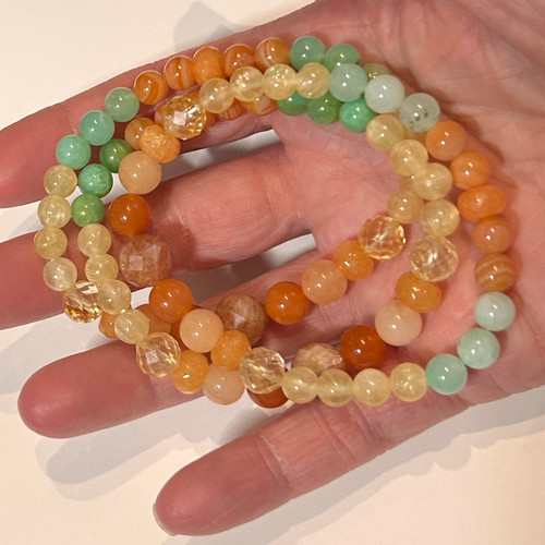 “Citrus Squeeze” Stretch Bracelet | Island Charm Vermont