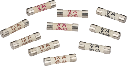 Mixed Fuses (3 x 3A, 3 x 5A & 4 x 13A) SNMIXEDFUSE | Electrical Merchant