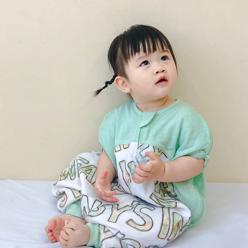 「泡泡」纱布分腿睡袋（限量款） | INFANSY'S