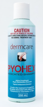 Pyohex Medicated Shampoo 250ml | Vet Online Co.
