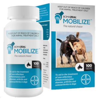 Bomazeal Mobilize Joint Supplement For Dogs - 100 Tablets | Vet Online Co.