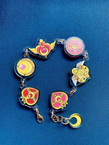 Sailor moon charm bracelet | Lessamao