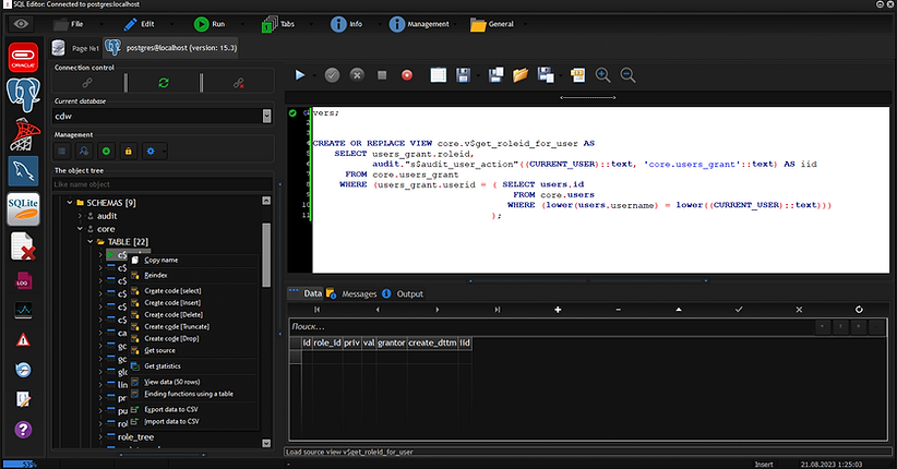 SQL QUERY EDITOR | CerebroSQL