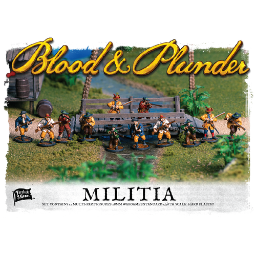 BLOOD & PLUNDER - Plastic Militia Unit Box | DragonMiniature
