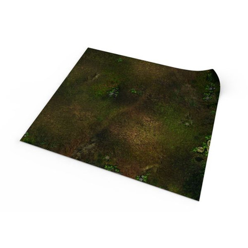 Swamp 60×60 cm – Single-sided rubber mat | DragonMiniature