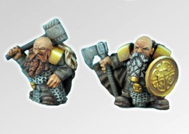 15mm Dwarves Lords (2) | DragonMiniature