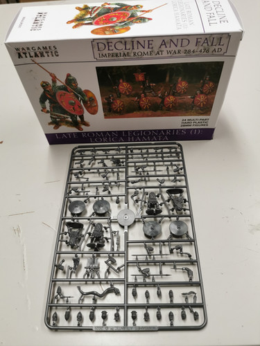 Grappe - WARGAME ATLANTIC - Late Roman Legionaries (4): Lorica Hamata ...