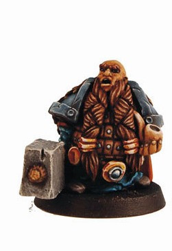 Dwarf With Pipe | DragonMiniature