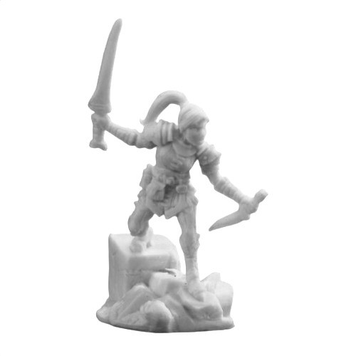 Reaper 77387, LANELLE, HALF-ELF ROGUE HALF-ELF | DragonMiniature